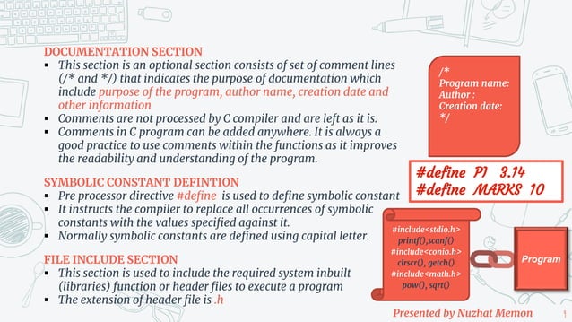 Std 10 computer chapter 10 introduction to c language (part1) | PPTX