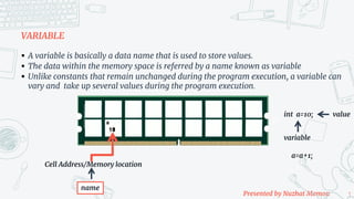 Std 10 computer chapter 10 introduction to c language (part2) | PPTX
