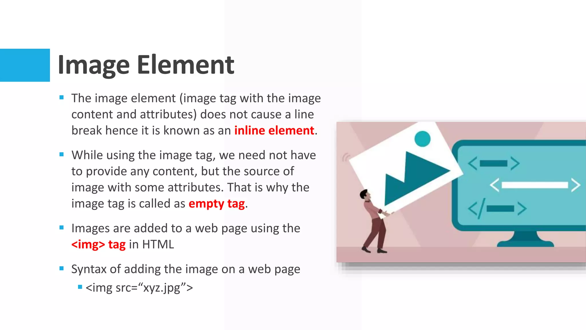 Std 10 Computer Chapter 3 Handling Images In Html Part 1 Pptx