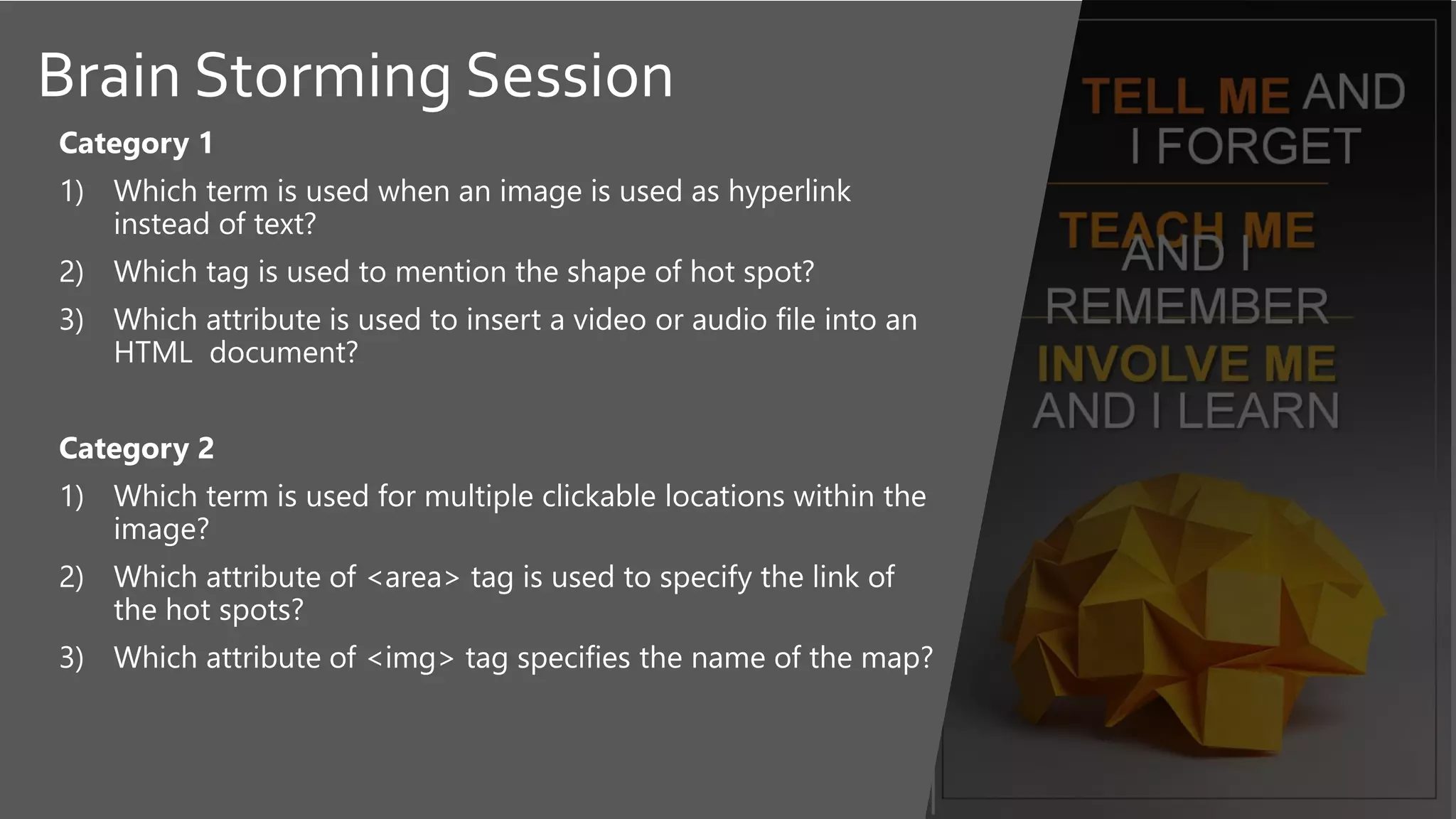 Std 10 Computer Chapter 3 Handling Images In Html Part 2 Ppt