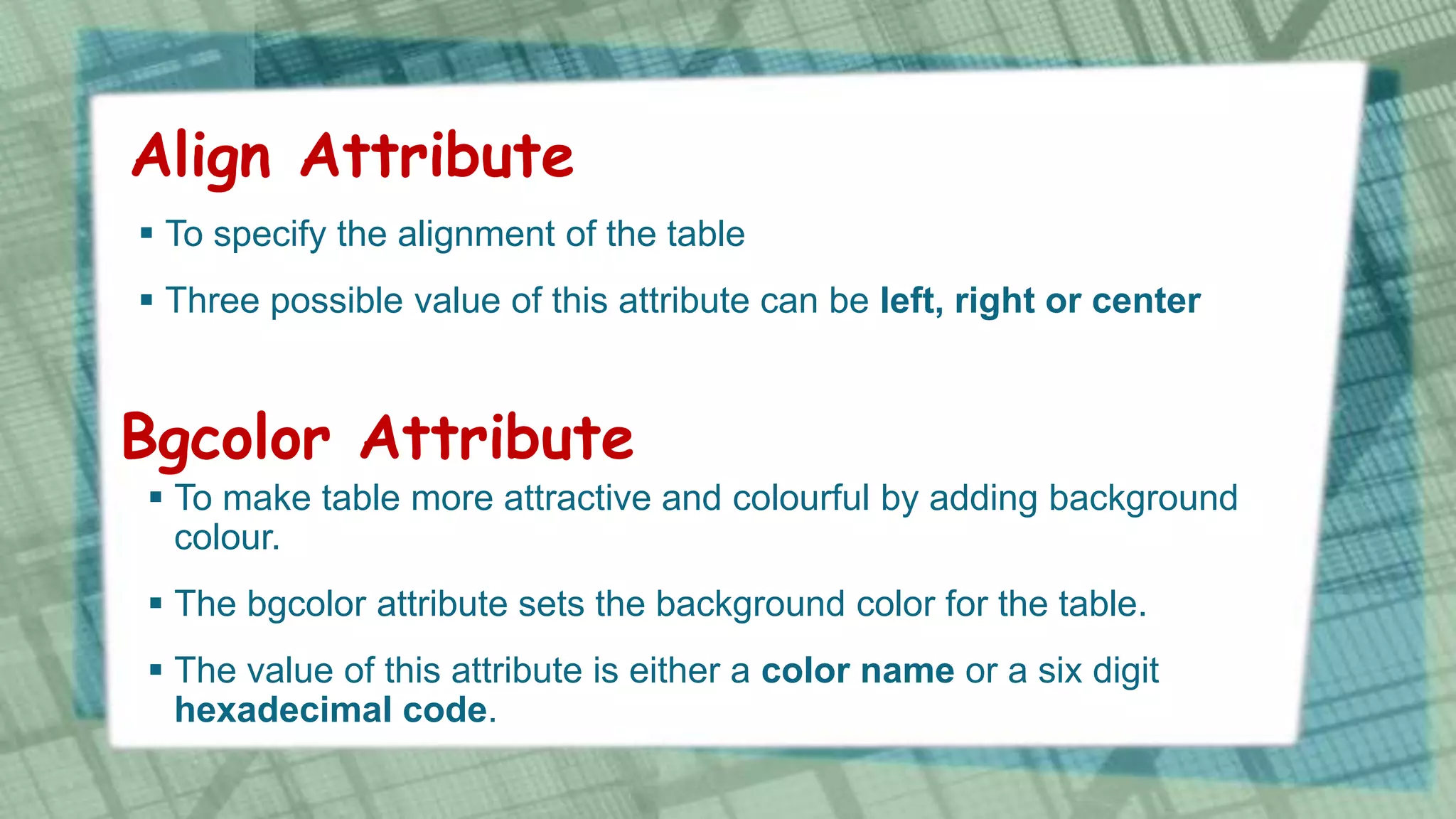 Std 10 Computer Chapter 4 List And Table Handling In Html Part 2 Table 3975