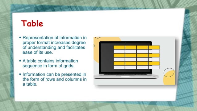 Std 10 Computer Chapter 4 List and Table Handling in HTML (Part 2 Table ...