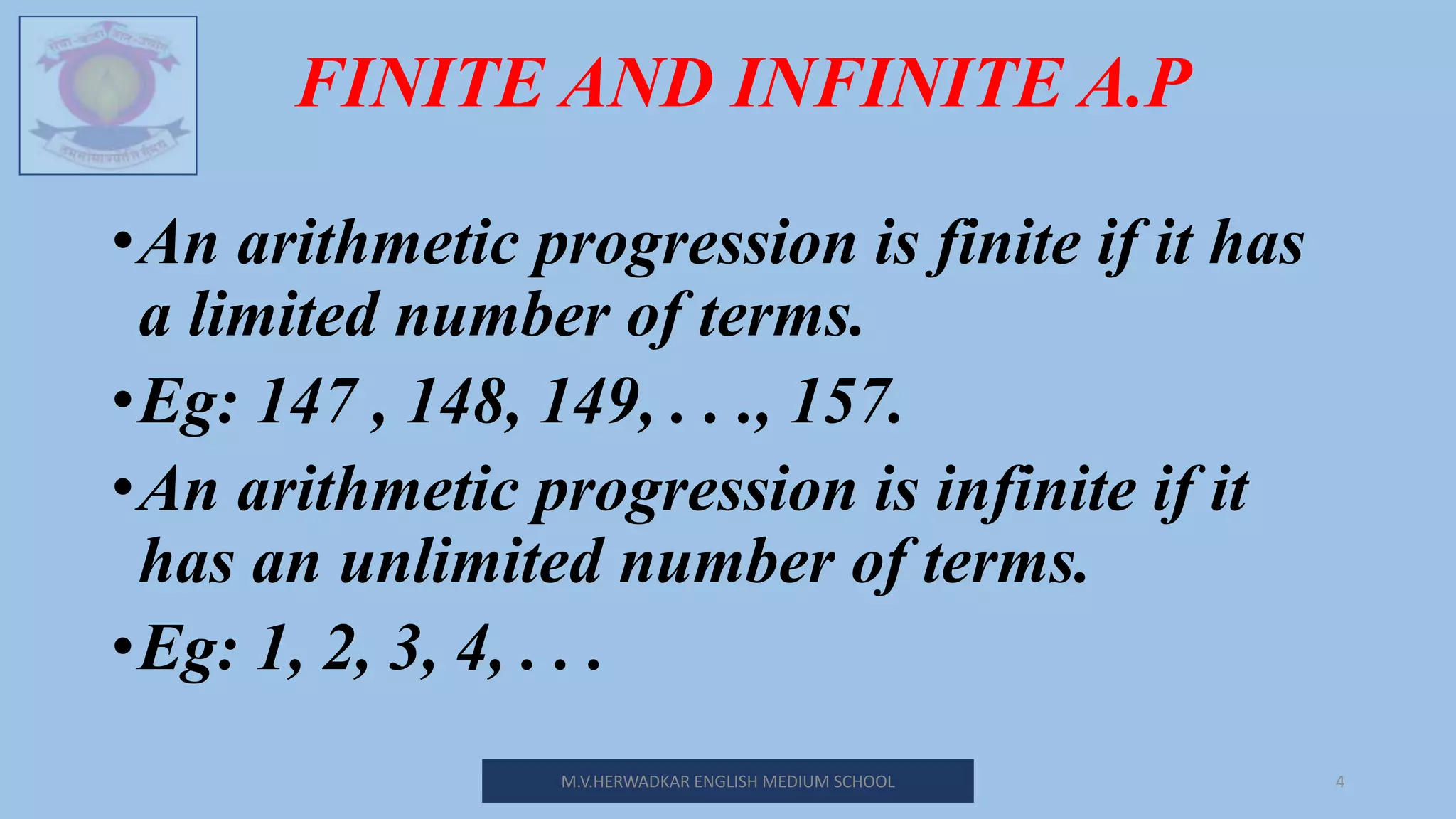 Std 10th Maths Arithemetic Progression.pptx
