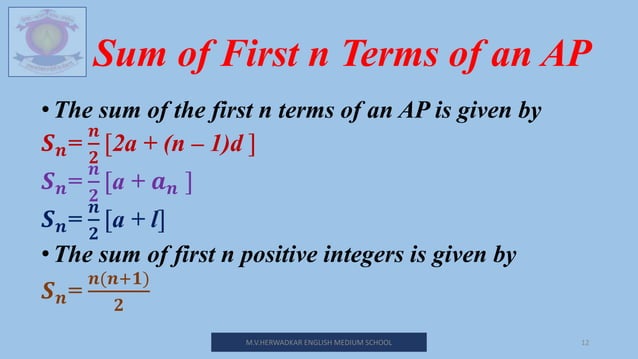 Std 10th Maths Arithemetic Progression.pptx