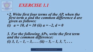 Std 10th Maths Arithemetic Progression.pptx