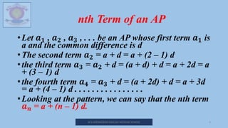 Std 10th Maths Arithemetic Progression.pptx
