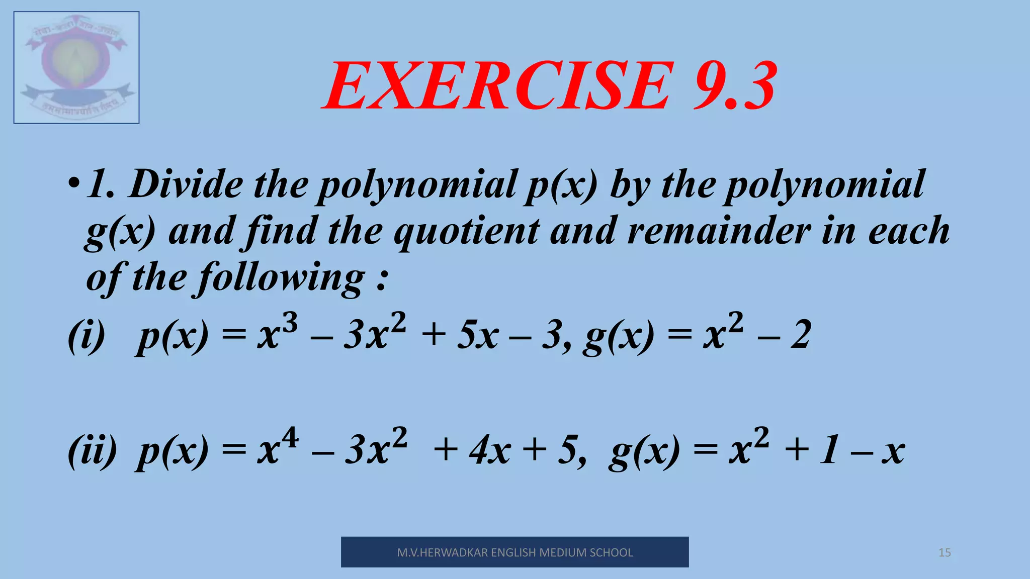 Std 10th Maths Polynomials .pptx