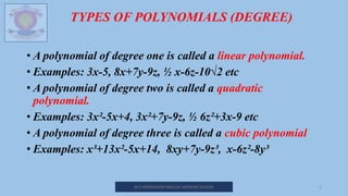 Std 10th Maths Polynomials .pptx