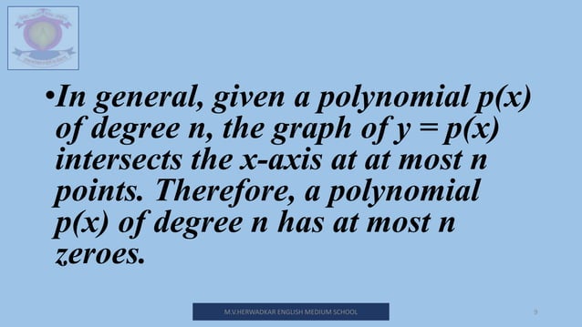 Std 10th Maths Polynomials .pptx