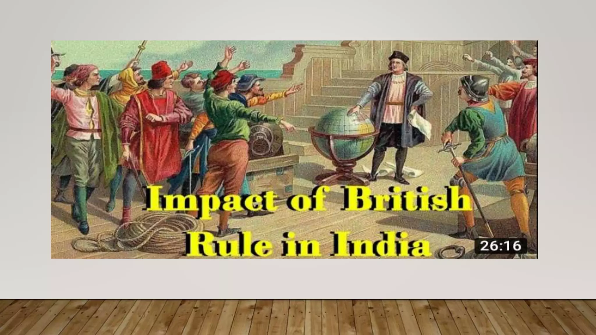 STD 10TH THE IMPACT OF BRITISH RULE IN INDIA PART 1.pptx