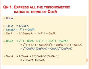 Introduction to trigonometry | PPT