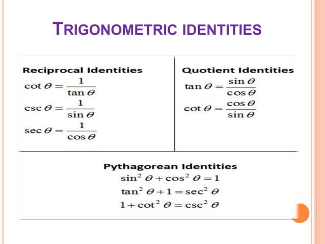 Introduction to trigonometry | PPT