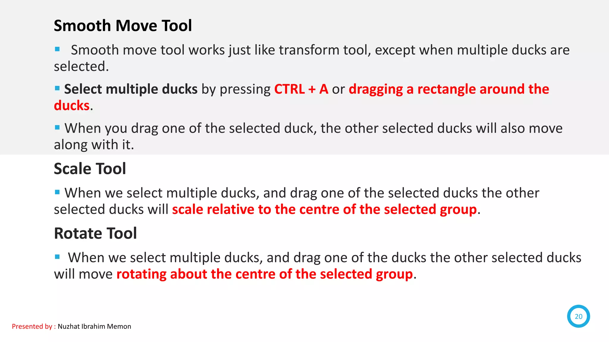 Std 11 Computer Chapter 2 Animation Tool Synfig Part 2 Different Tools In Synfig Ppt