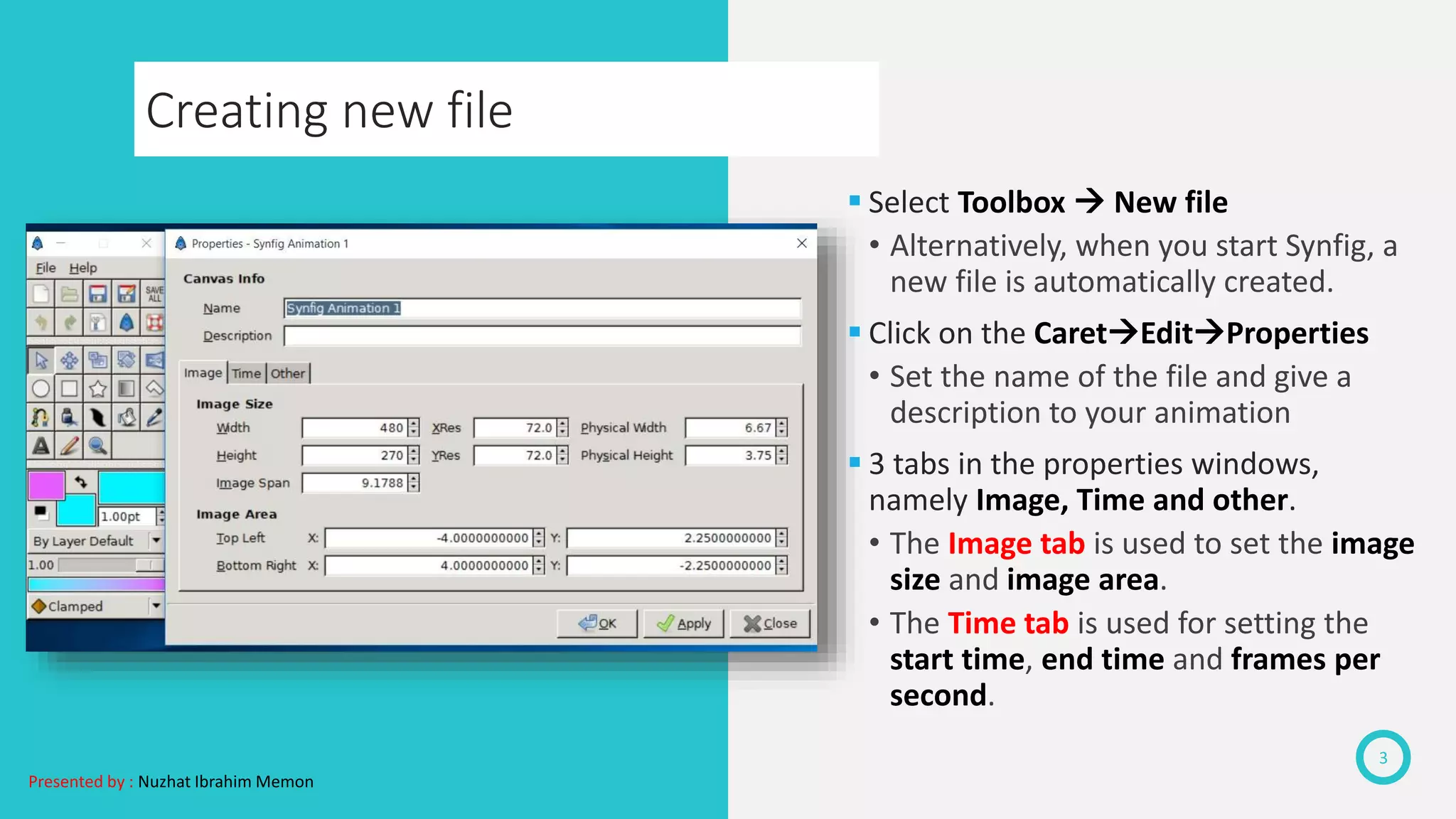 Std 11 Computer Chapter 2 Animation Tool: synfig (Part 2 Different Tools in Synfig) | PPTX