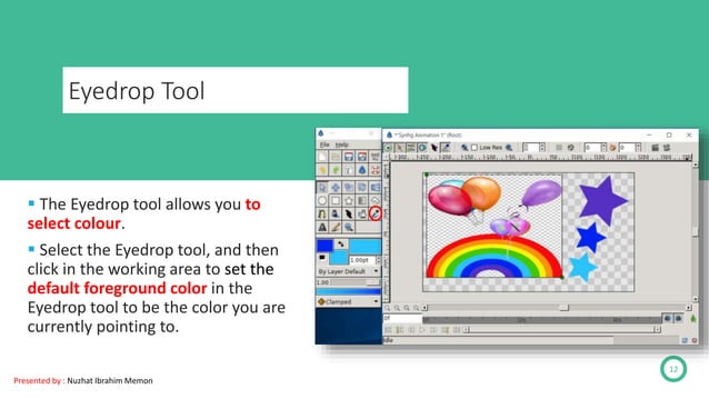 Std 11 Computer Chapter 2 Animation Tool: synfig (Part 2 Different Tools in Synfig) | PPTX