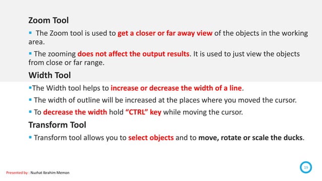 Std 11 Computer Chapter 2 Animation Tool: synfig (Part 2 Different Tools in Synfig) | PPTX