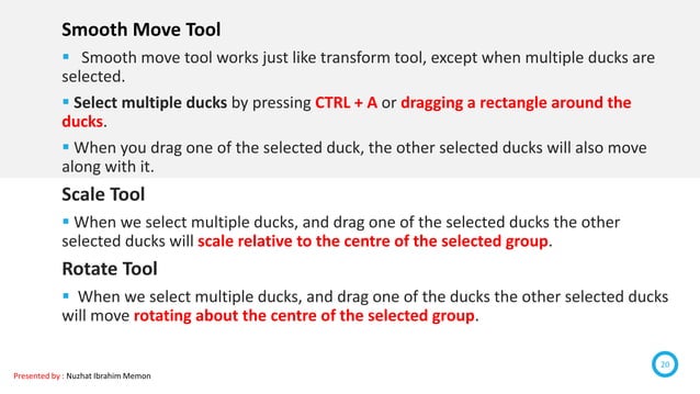 Std 11 Computer Chapter 2 Animation Tool: synfig (Part 2 Different Tools in Synfig) | PPTX