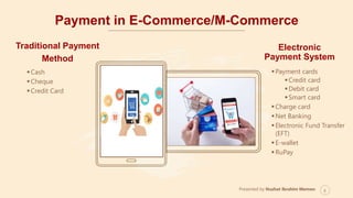 Std 12 Computer Chapter 5 Introduction to Mcommerce (Part 3 Electronic Payment System) | PPTX