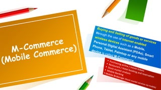 Std 12 Computer Chapter 5 Introduction to Mcommerce (Part 1) | PPTX