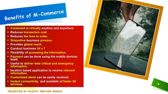 Std 12 Computer Chapter 5 Introduction To Mcommerce Part 1 Ppt