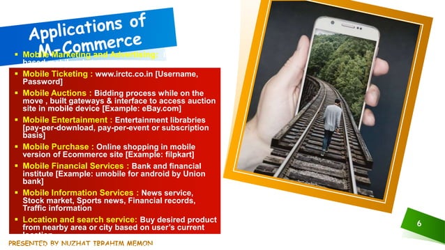 Std 12 Computer Chapter 5 Introduction to Mcommerce (Part 1) | PPTX | Internet | Computing