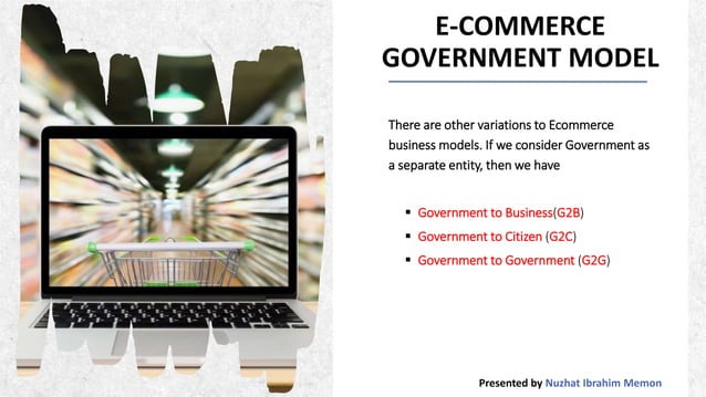 Std 12 Computer Chapter 4 Introduction to Ecommerce (Part 3 Ecommerce Business Models) | PPTX ...