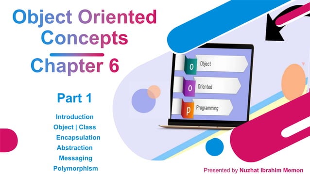 Std 12 computer chapter 6 object oriented concepts (part 1) | PPTX | Programming Languages ...