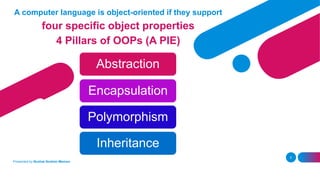 Std 12 computer chapter 6 object oriented concepts (part 1) | PPTX