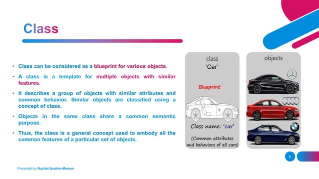 Std 12 computer chapter 6 object oriented concepts (part 1) | PPTX | Programming Languages ...