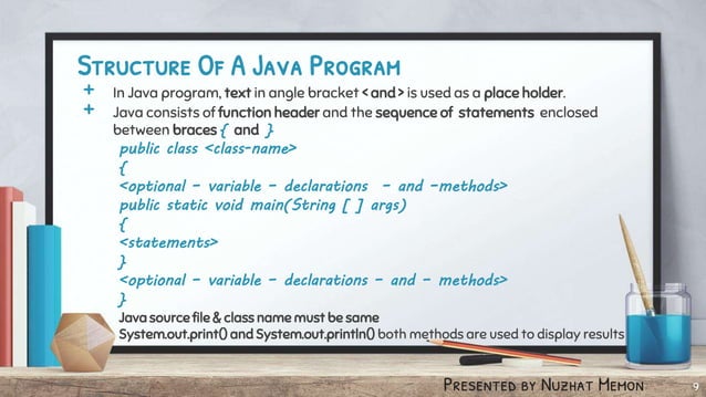 Std 12 Computer Chapter 7 Java Basics (Part 1) | PPT Std 12 Computer Chapter 7 Java Basics (Part 1) | PPT