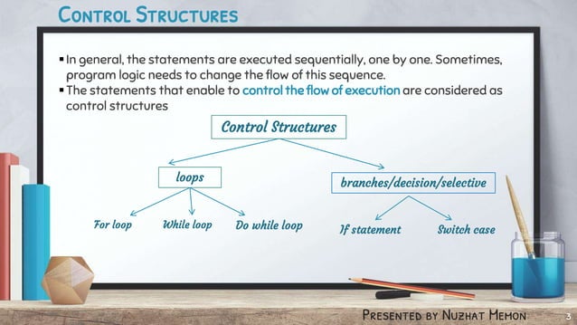 Std 12 computer java basics part 3 control structure | PPT