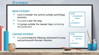 Std 12 computer java basics part 3 control structure | PPT