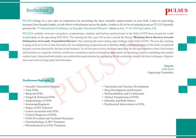 Std 2019 brochure | PPT
