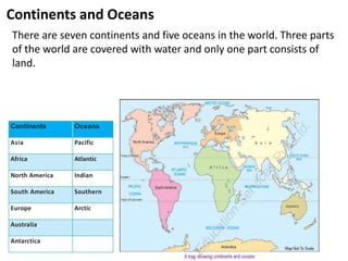 Std 4 Ch1 Our World | PPTX | Geography | Science