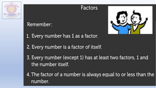 STD 5 (Maths) CH4 - Factors and Multiples.pptx