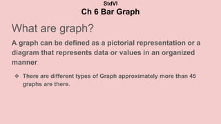 Std 6 ch6 bar graph | PPTX