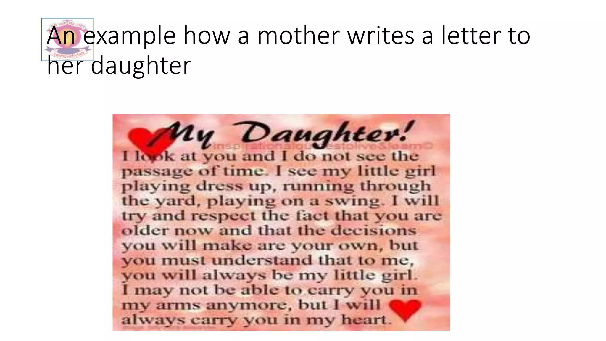 STD 7TH A LETTER FROM A MOTHER.pptx