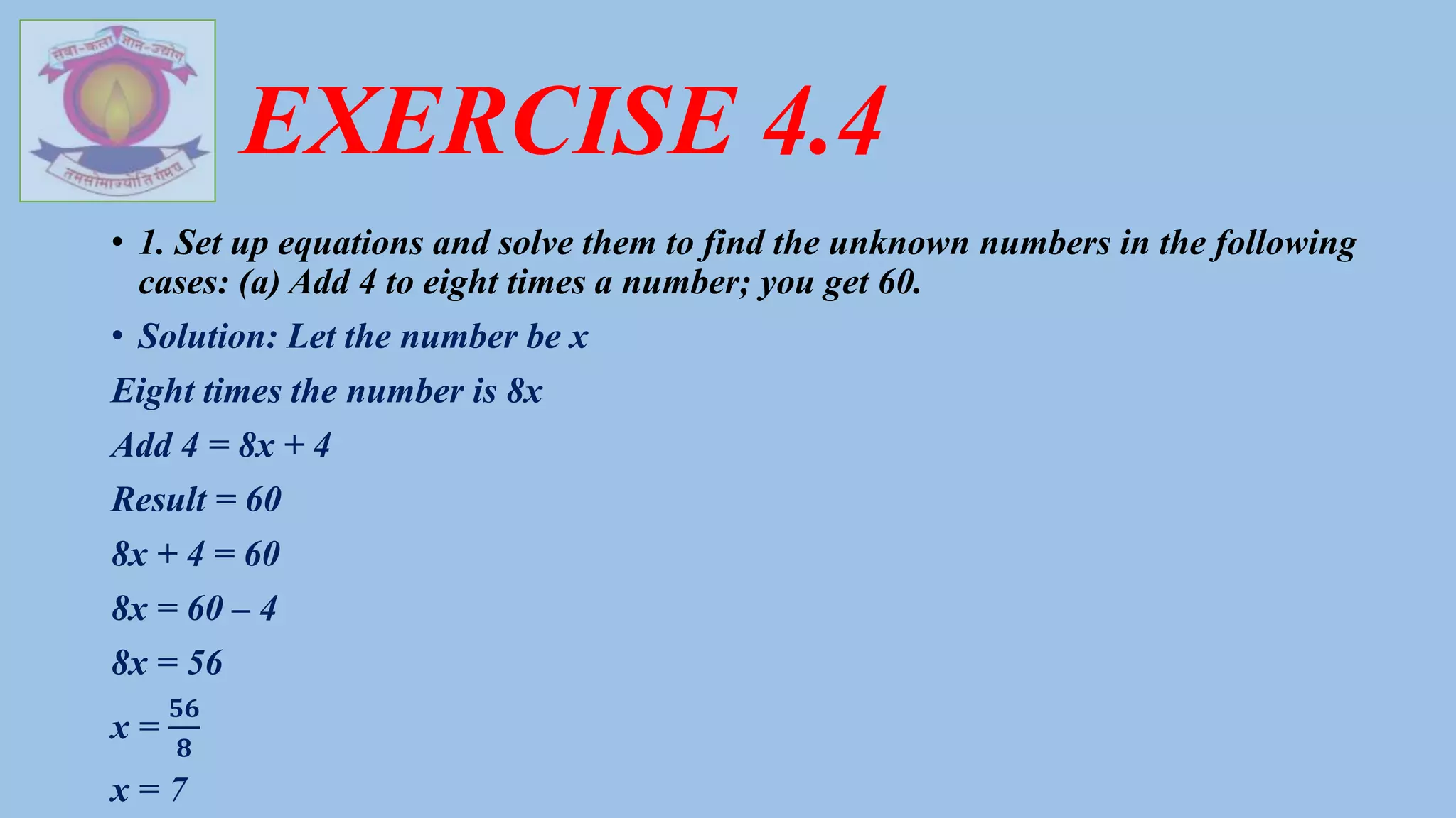 Std 7th Chapter 4 Simple Equation.pptx