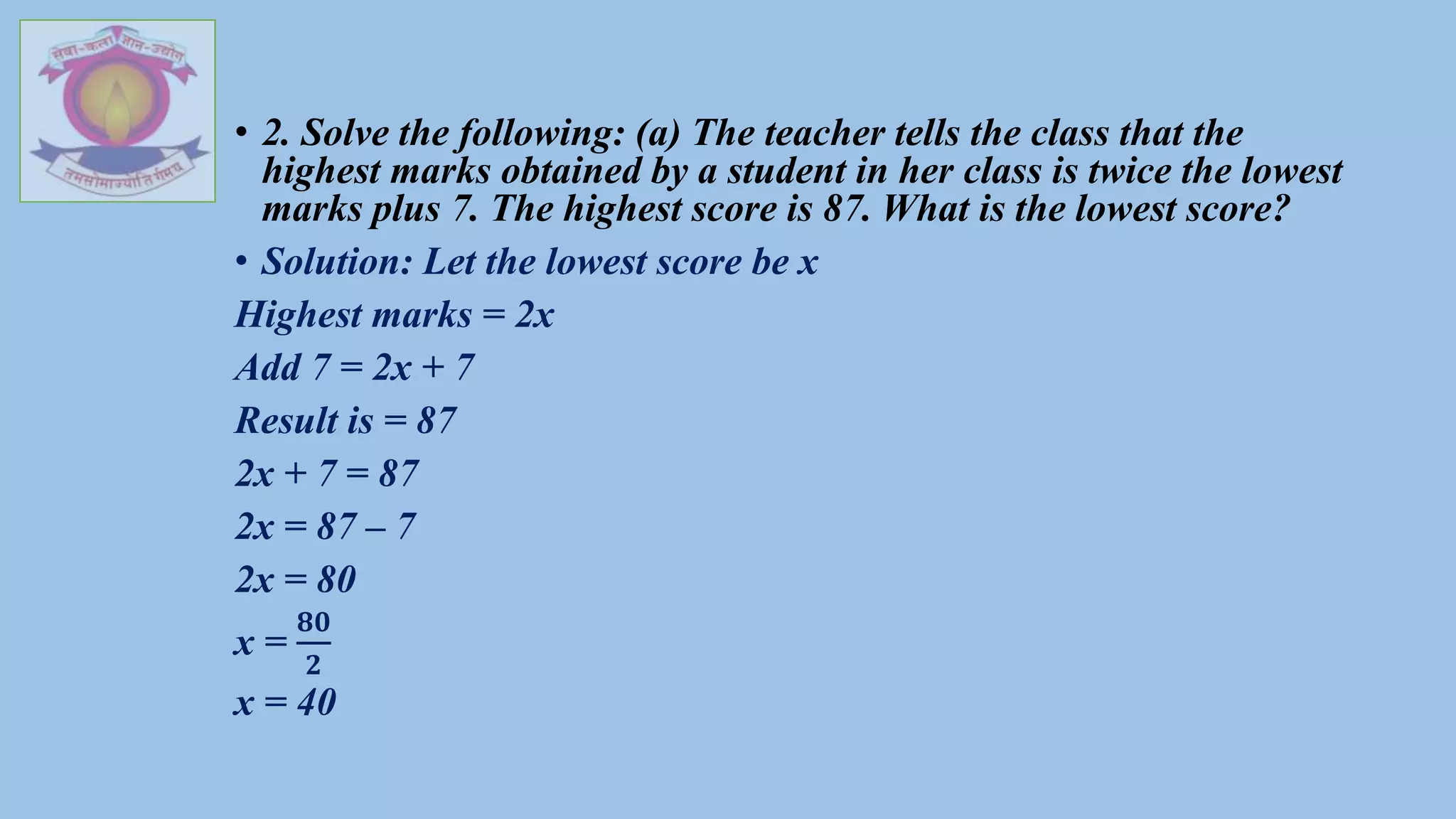 Std 7th Chapter 4 Simple Equation.pptx