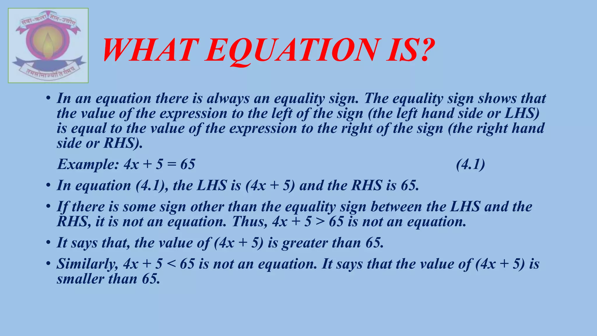 Std 7th Chapter 4 Simple Equation.pptx