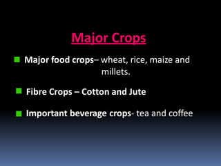 Std 8 geog. ch4 Agriculture | PPTX
