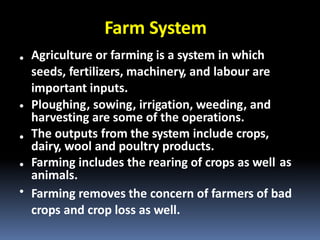 Std 8 geog. ch4 Agriculture | PPTX