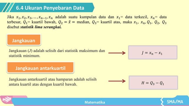STD BAB 6 STATISTIKA kelas x kurikulum merdeka | PPTX
