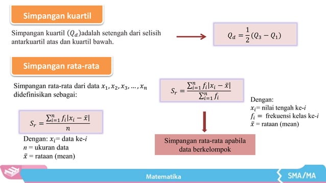 STD BAB 6 STATISTIKA kelas x kurikulum merdeka | PPTX