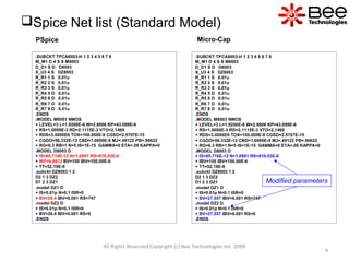 MOSFET Model PSpice vs. Micro-Cap using TOSHIBA MOSFET | PPT