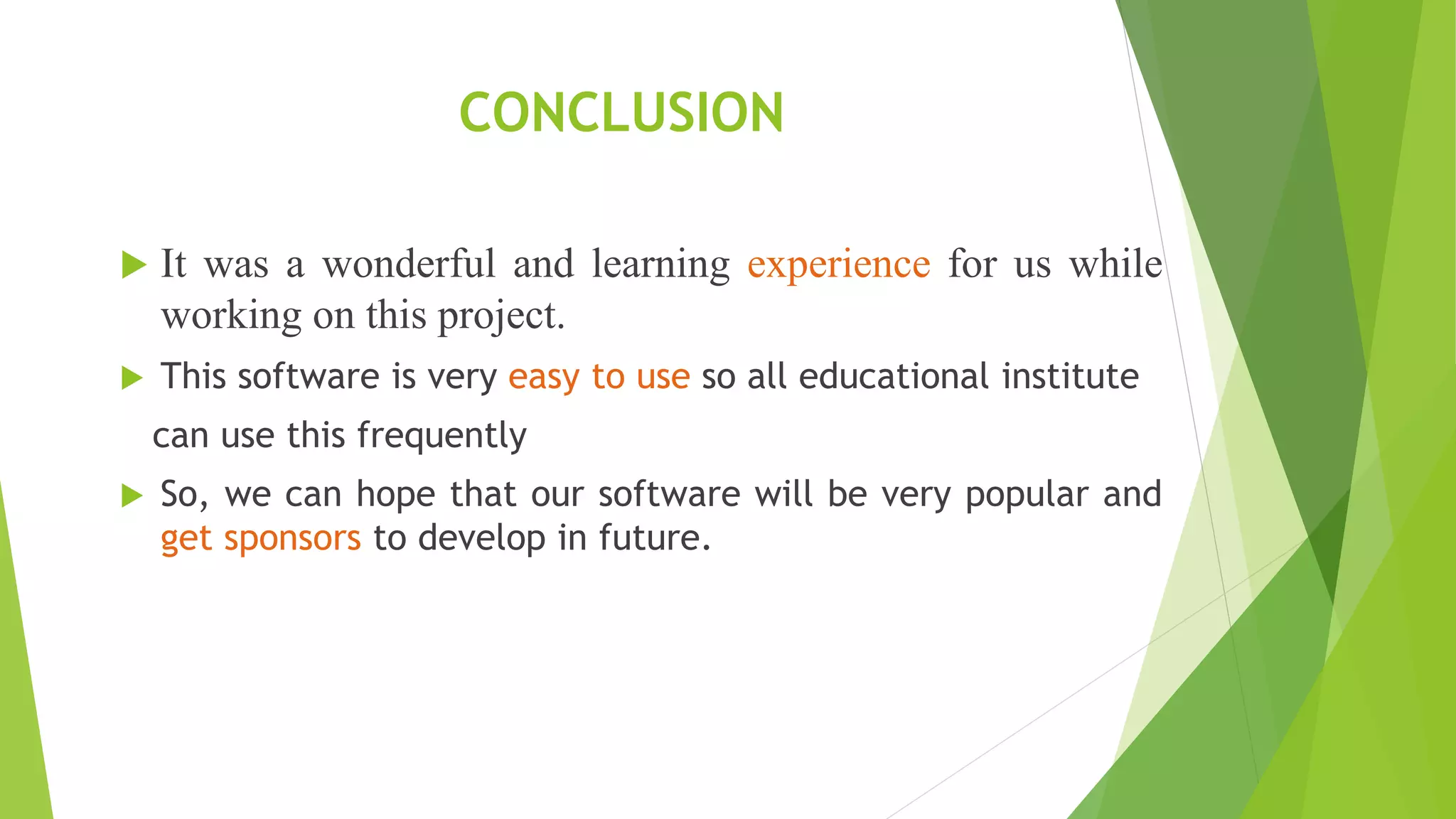 student database management system | PPTX