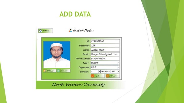 student database management system | PPTX