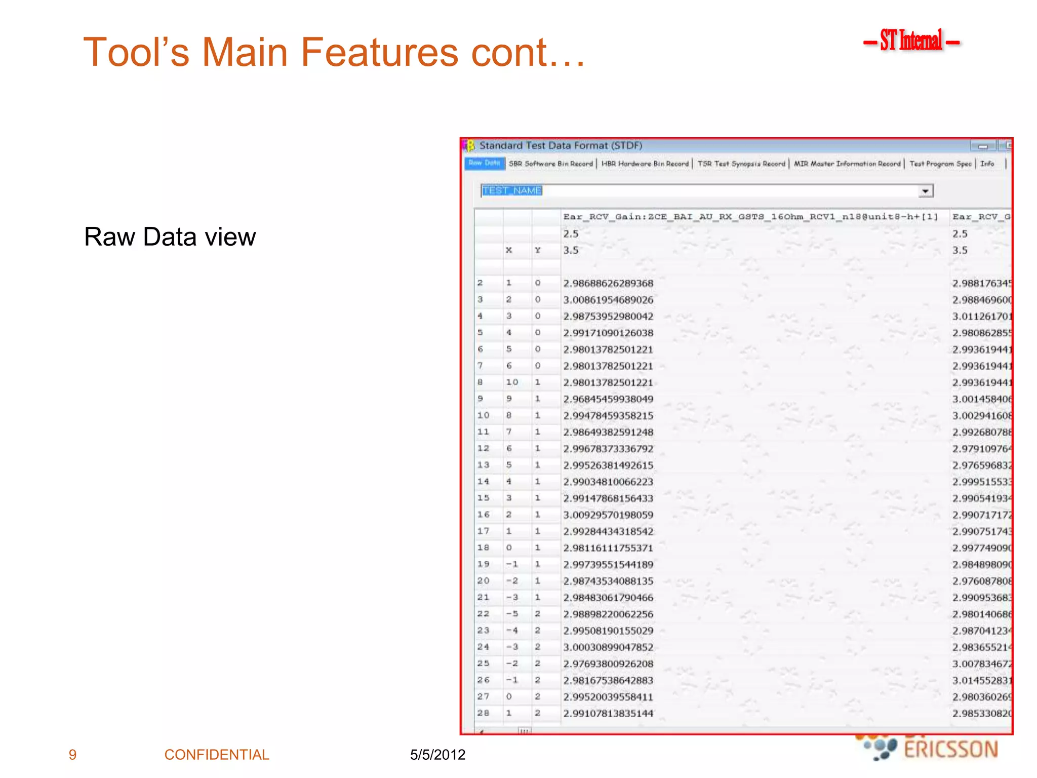 Data Analysis tool by EBA | PPT