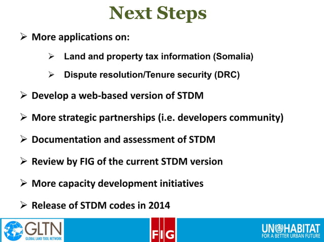 Social Tenure Domain Model: Towards Bridging the Information Divide | PPT
