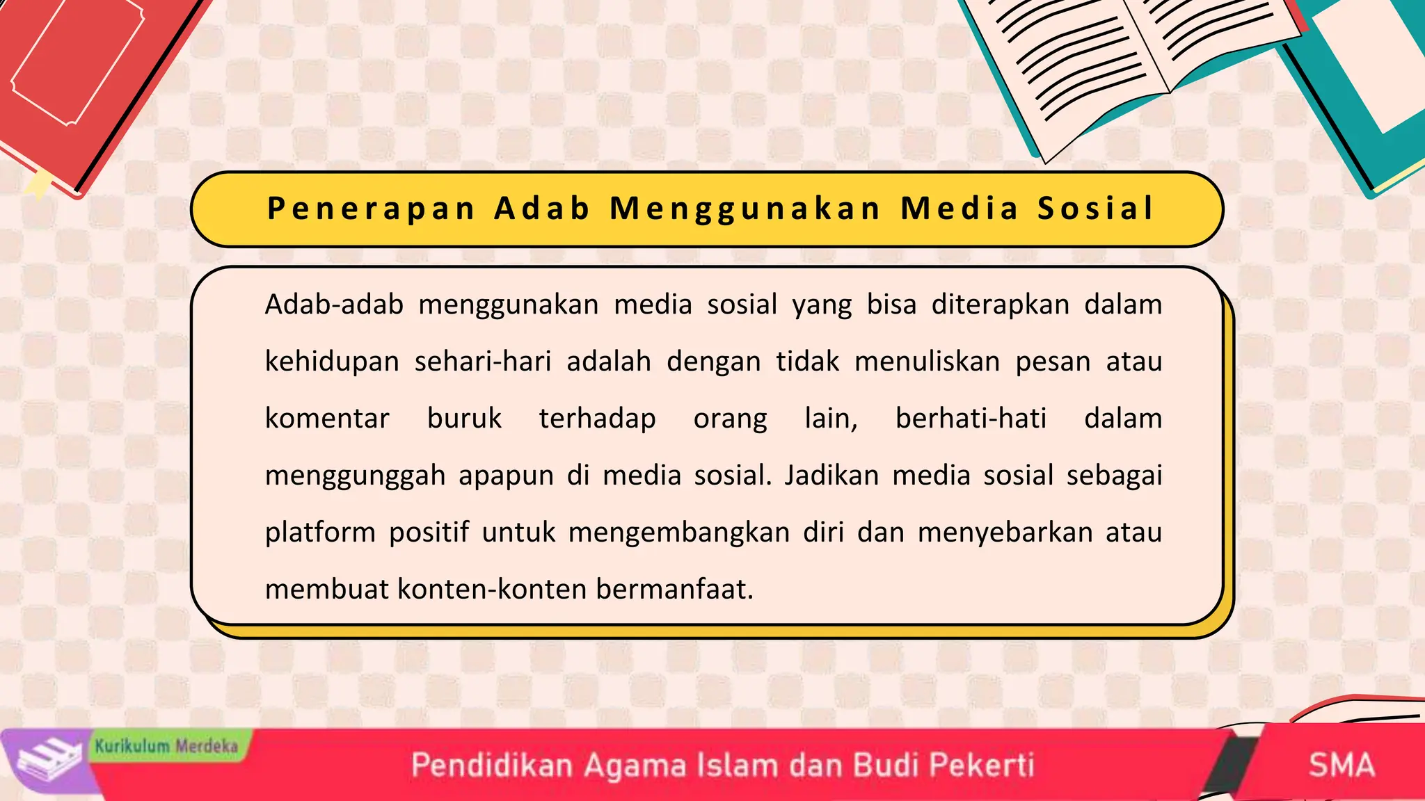 PAI SMA kls XI Bab 8 Adab Menggunakan Media Sosial dalam Islam .pptx